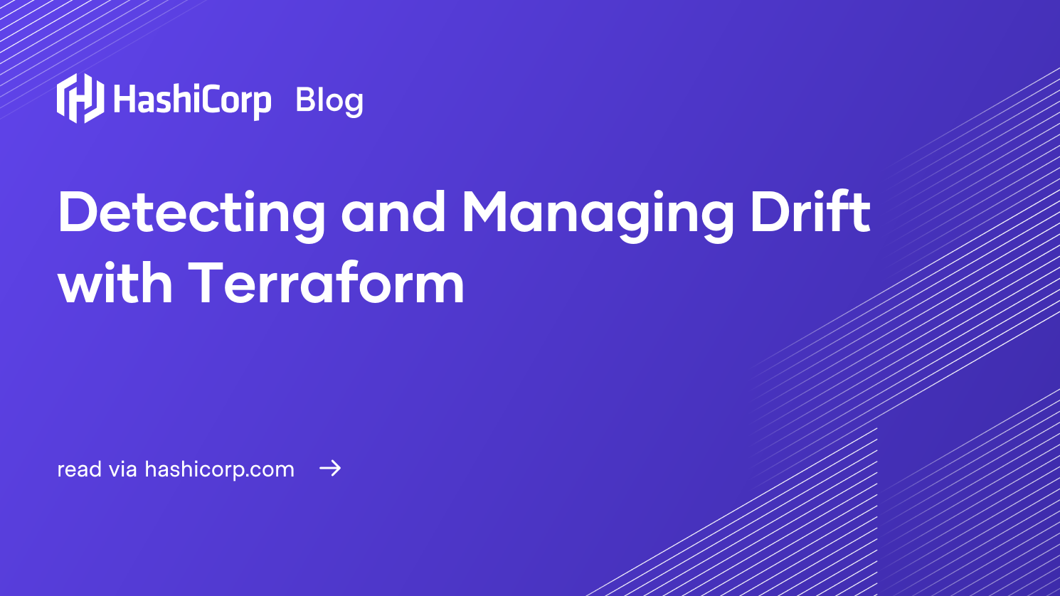 Detecting And Managing Drift With Terraform