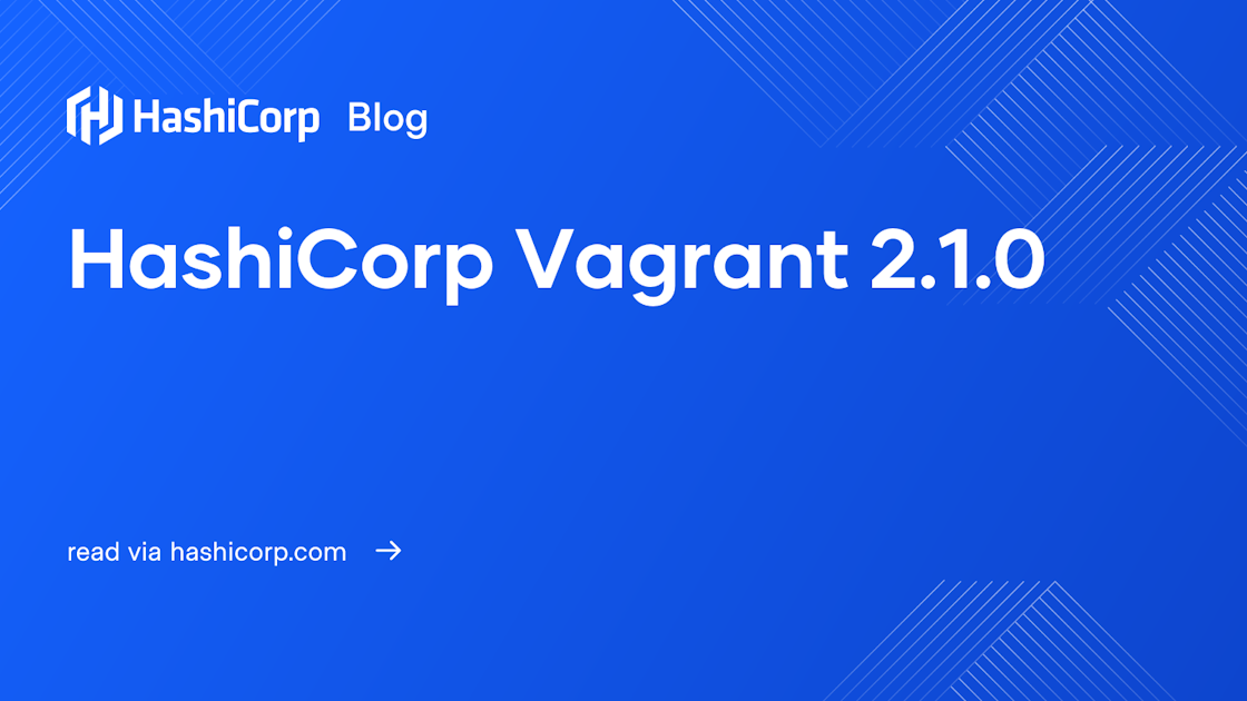 HashiCorp Vagrant 2.1.0