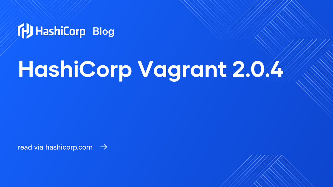 HashiCorp Vagrant 2.0.4