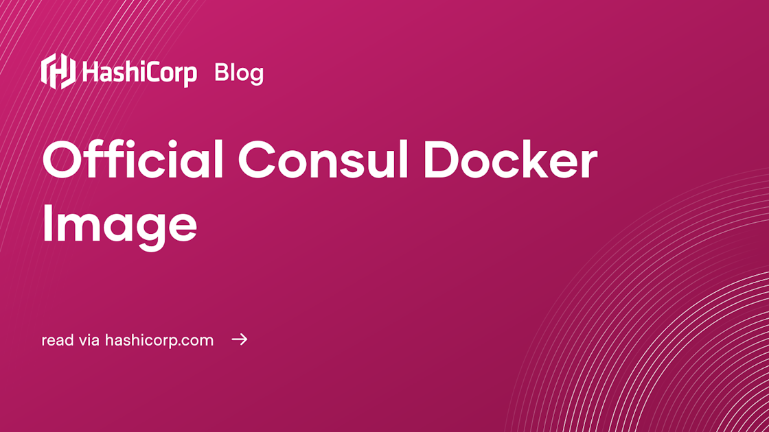 Official Consul Docker Image