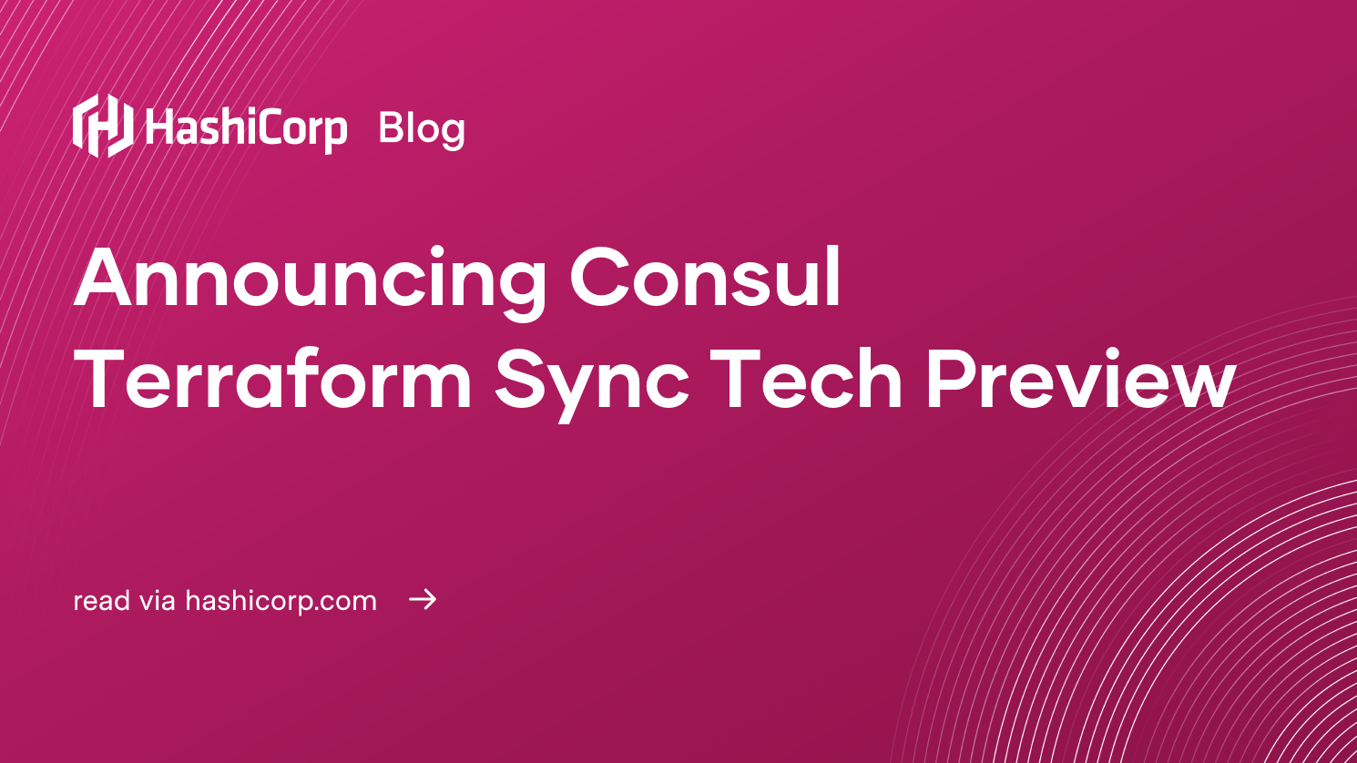Announcing Consul Terraform Sync Tech Preview