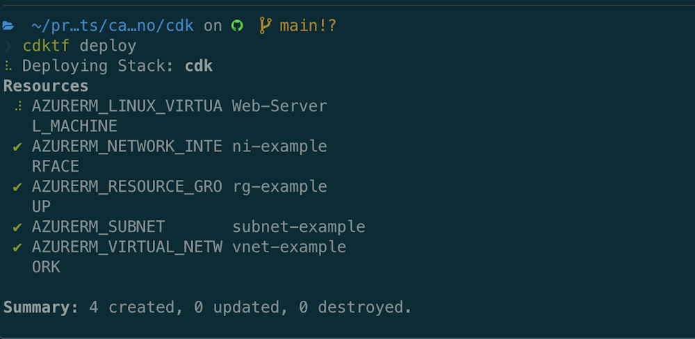 Building Azure Resources with TypeScript Using the CDK for Terraform