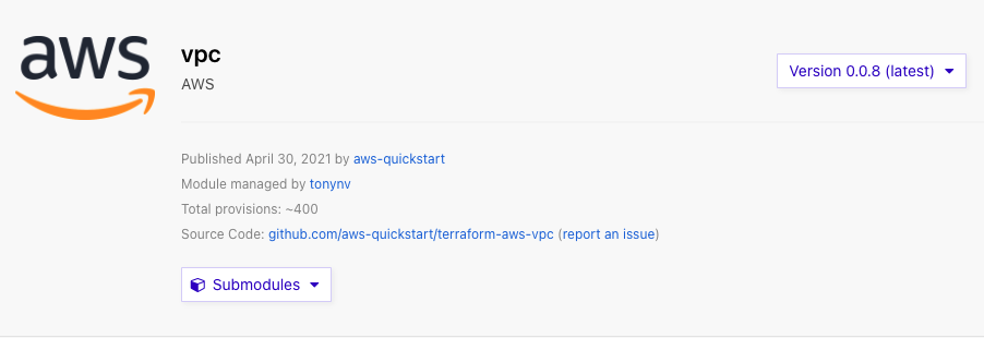 Terraform Modules on AWS