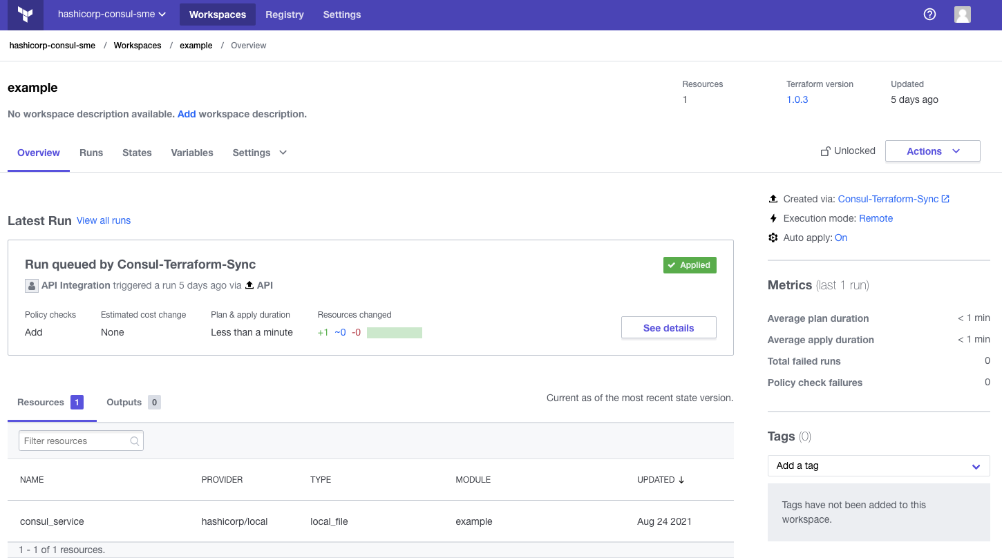 Announcing Consul Terraform Sync 0 3 For Terraform Enterprise