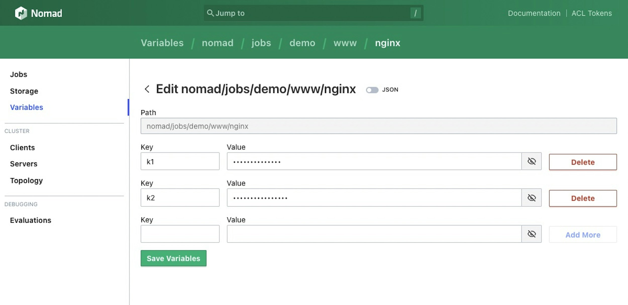 Nomad 14 Adds Nomad Variables And Updates Service Discovery 