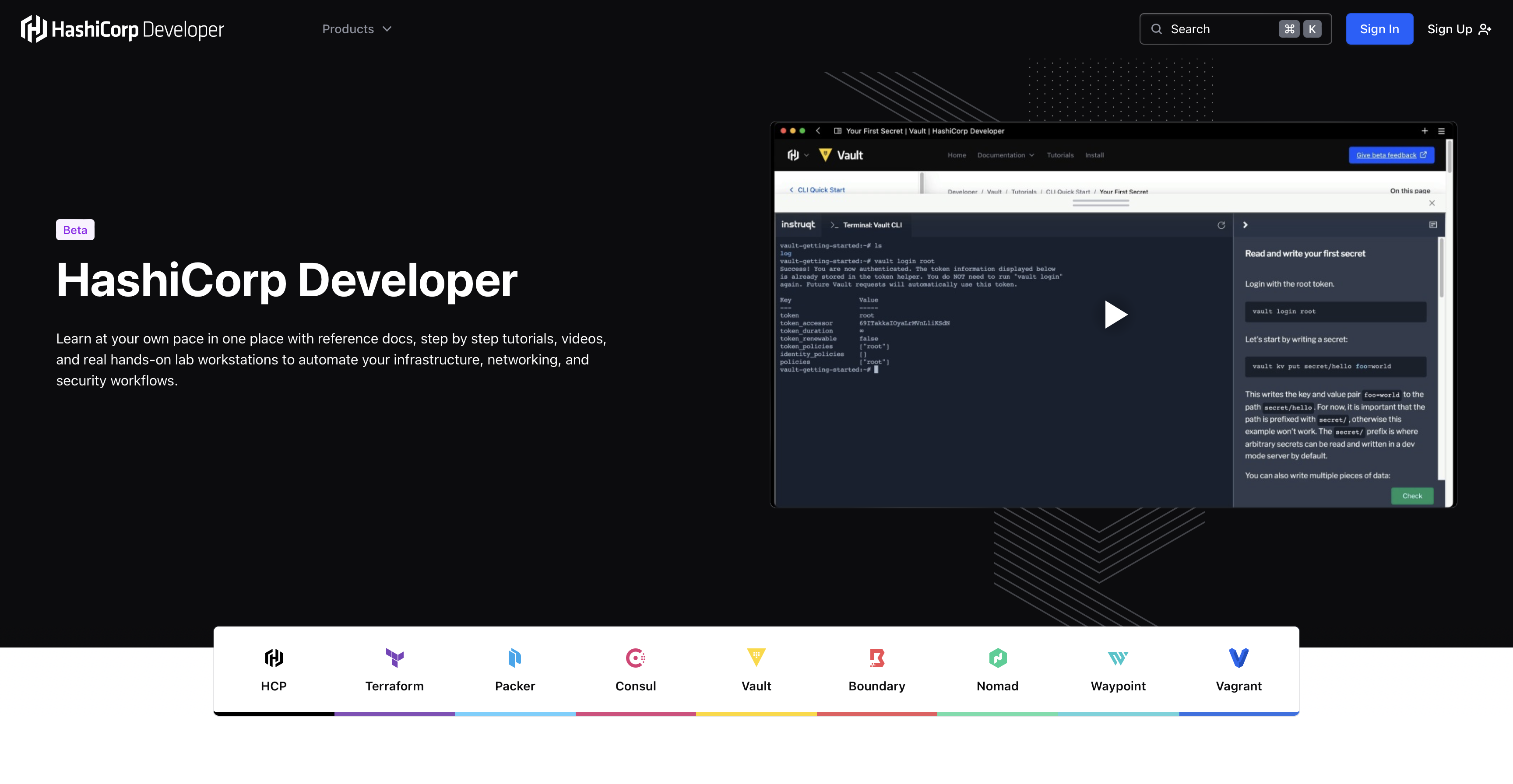 HashiCorp Developer: Your New Experience for Docs and Tutorials