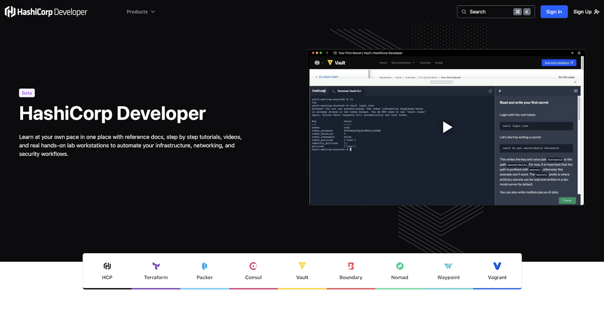 Hashicorp Developer Your New Experience For Docs And Tutorials