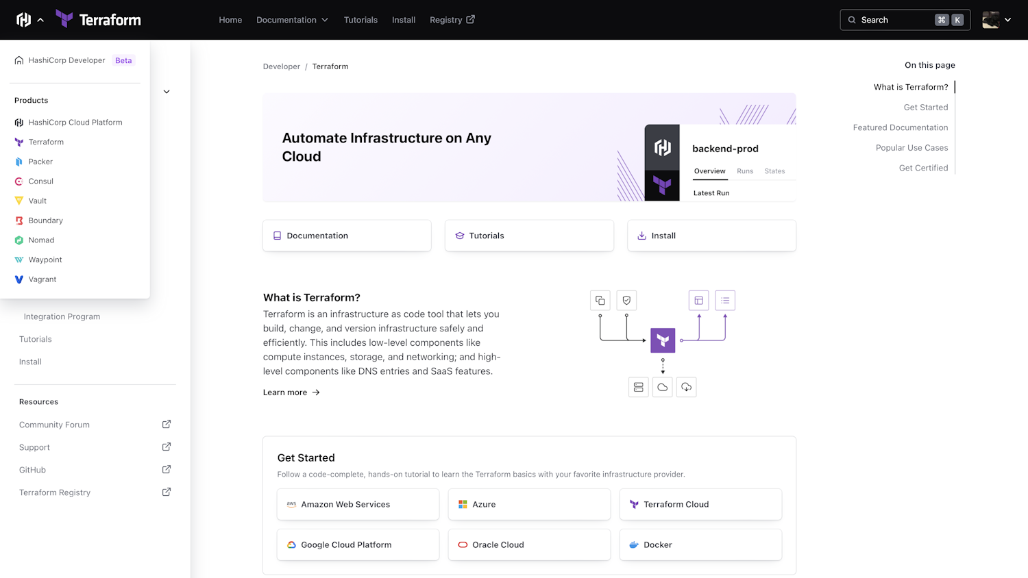 HashiCorp Developer: Your New Experience for Docs and Tutorials