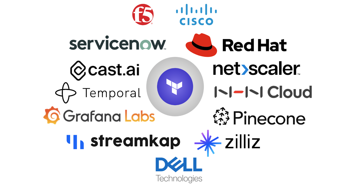 New Terraform Integrations With Cisco Dell Red Hat Servicenow And More