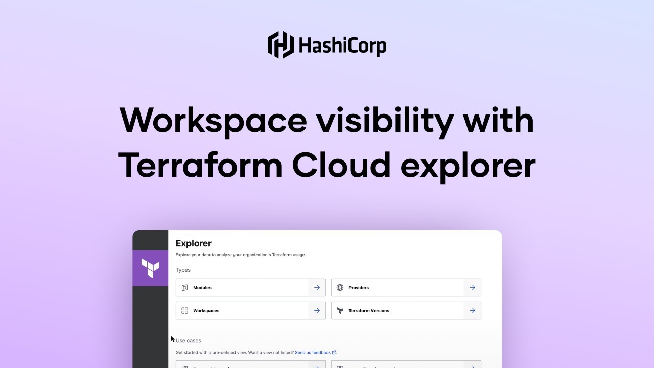 Video: Workspace visibility with HCP Terraform explorer