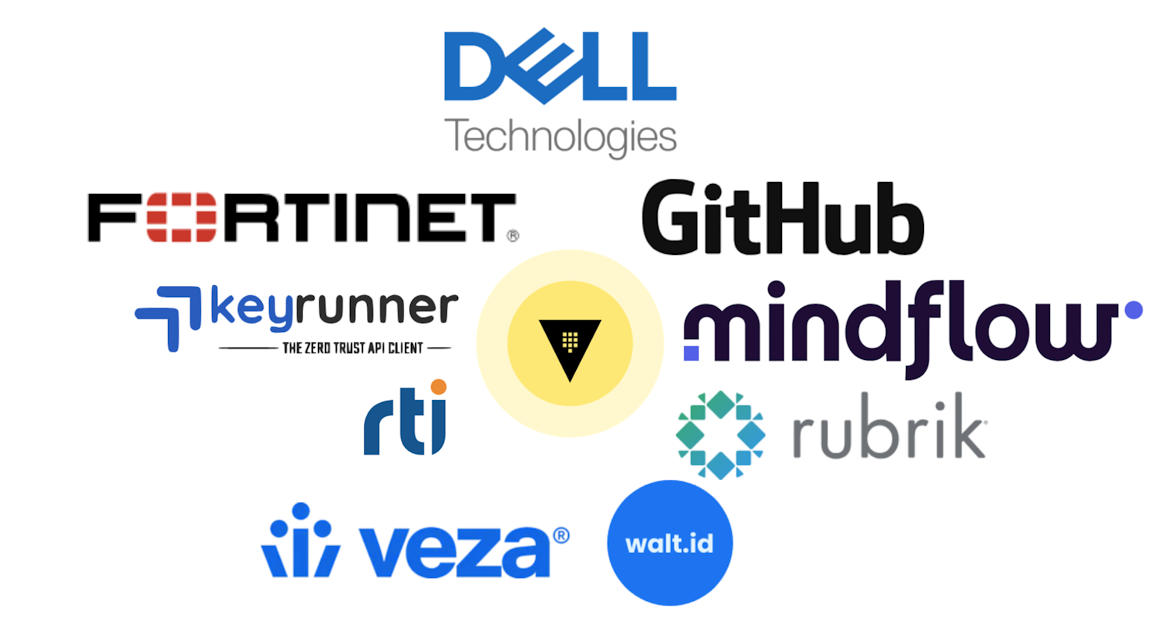 Vault integrations with Dell, GitHub, Rubrik, Veza, and more strengthen customer security