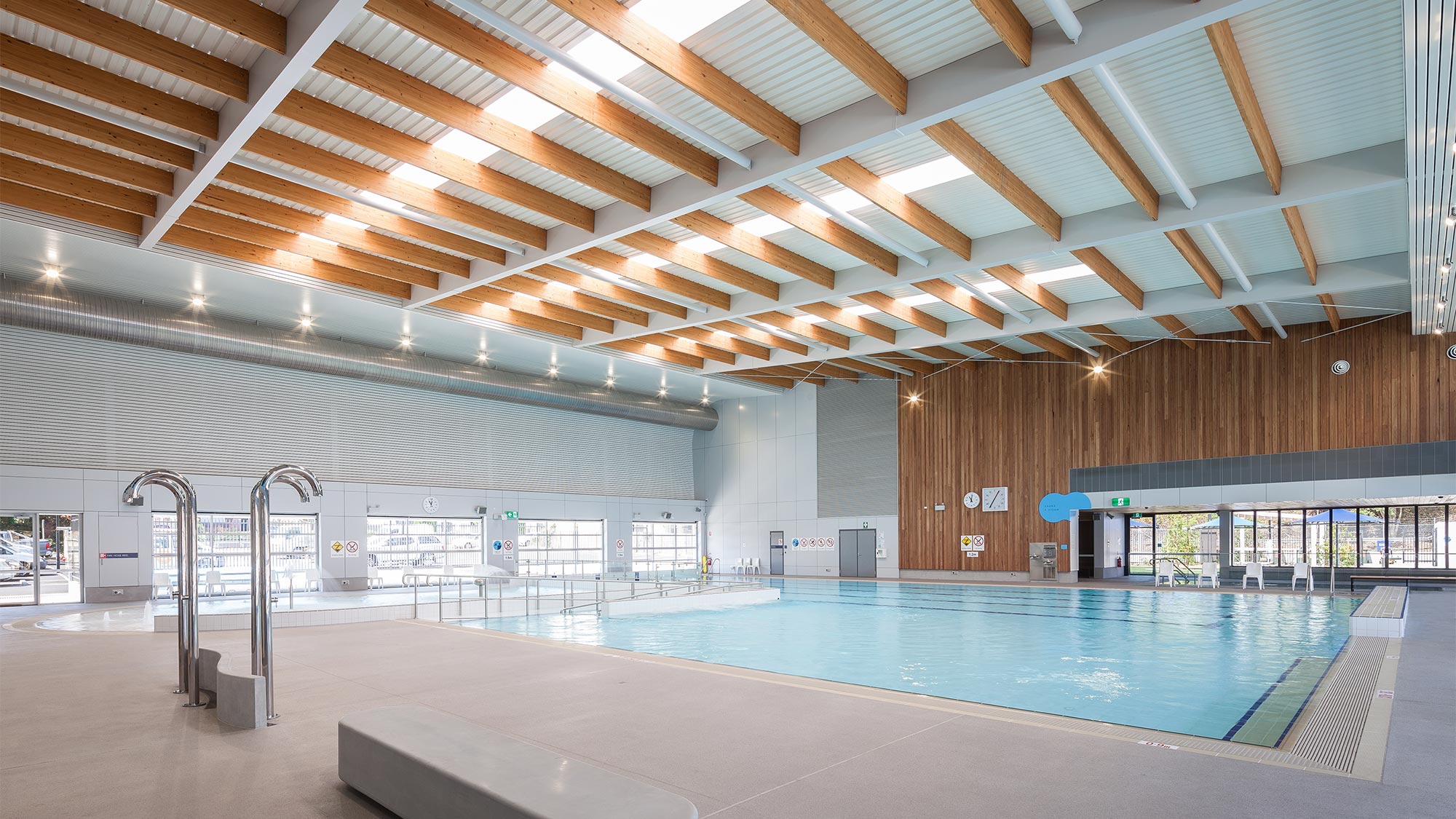 Ashfield Aquatic Centre | Brewster Hjorth Architects