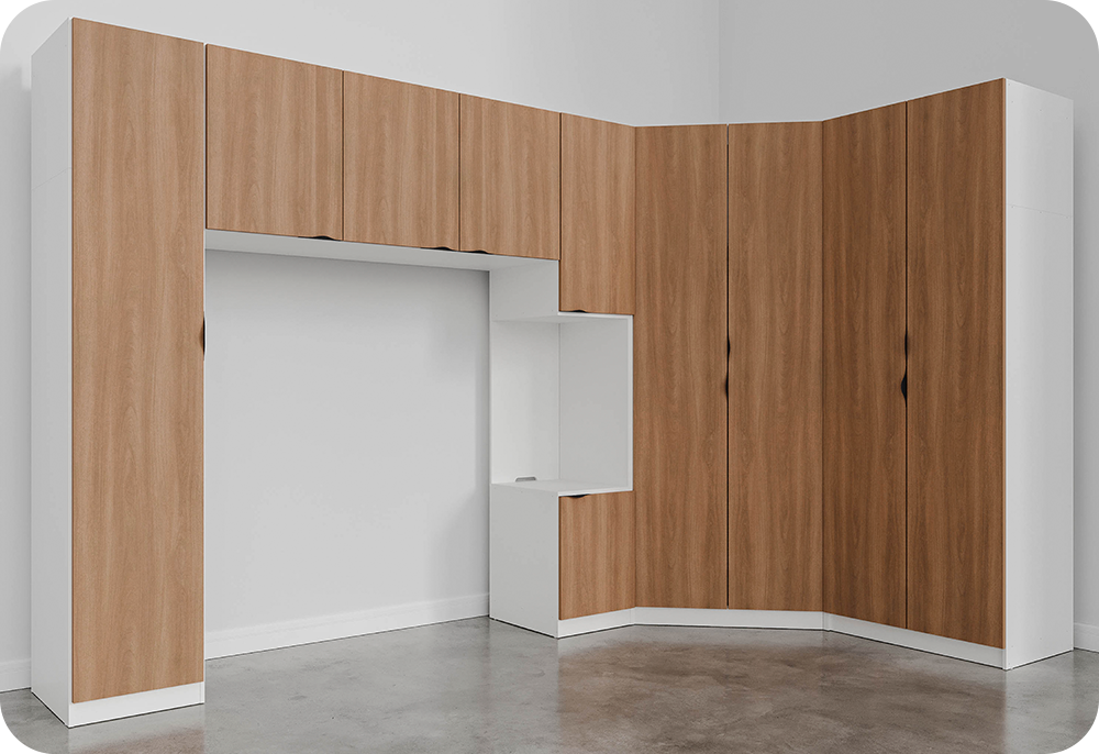 Guarda-roupa modulado Hera CabeCasa | MadeiraMadeira