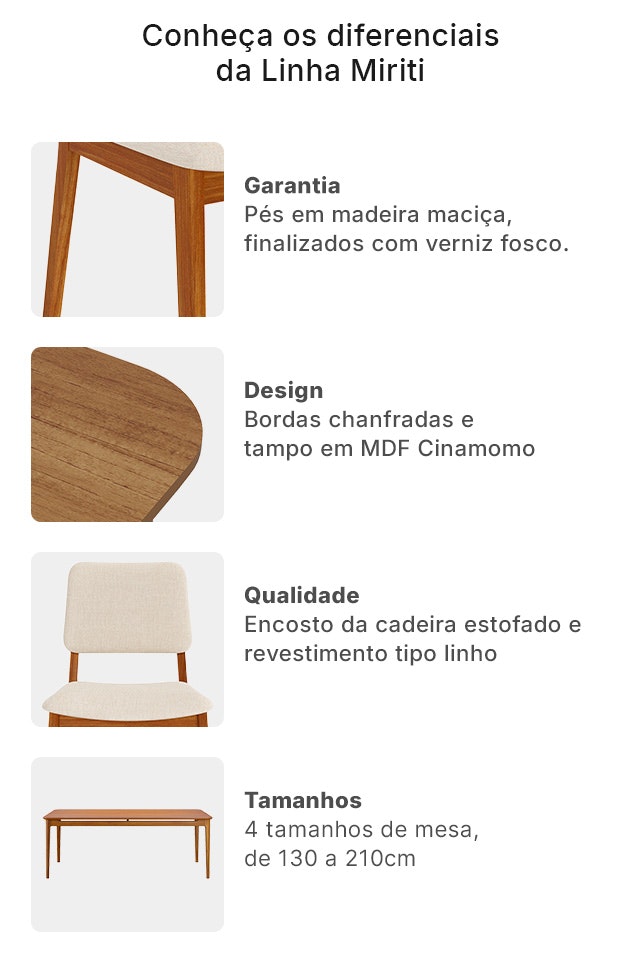Linha Miriti CabeCasa | MadeiraMadeira