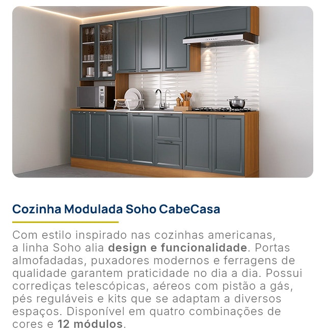 Móveis Modulados | MadeiraMadeira