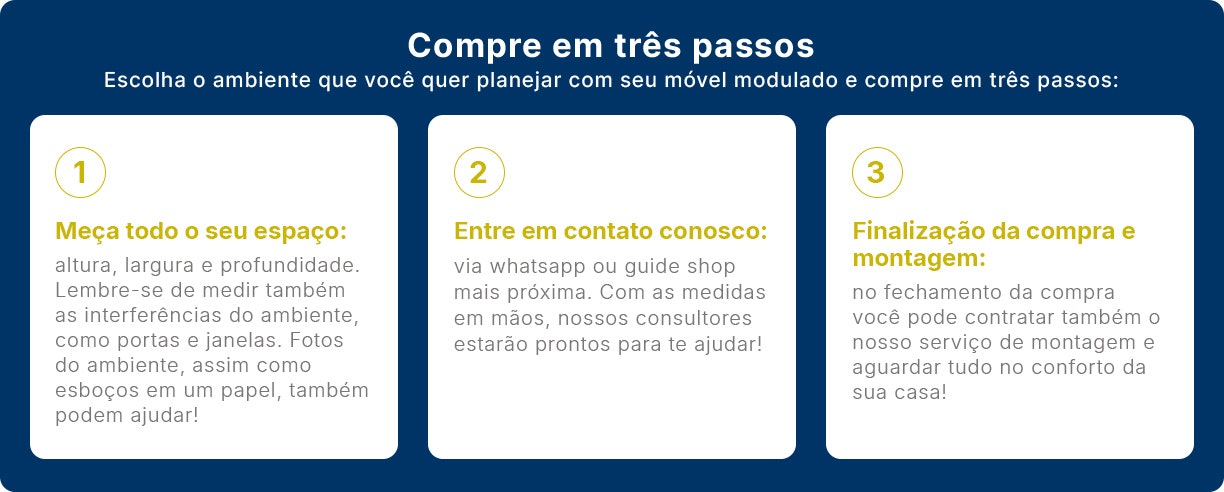 Móveis Modulados | MadeiraMadeira