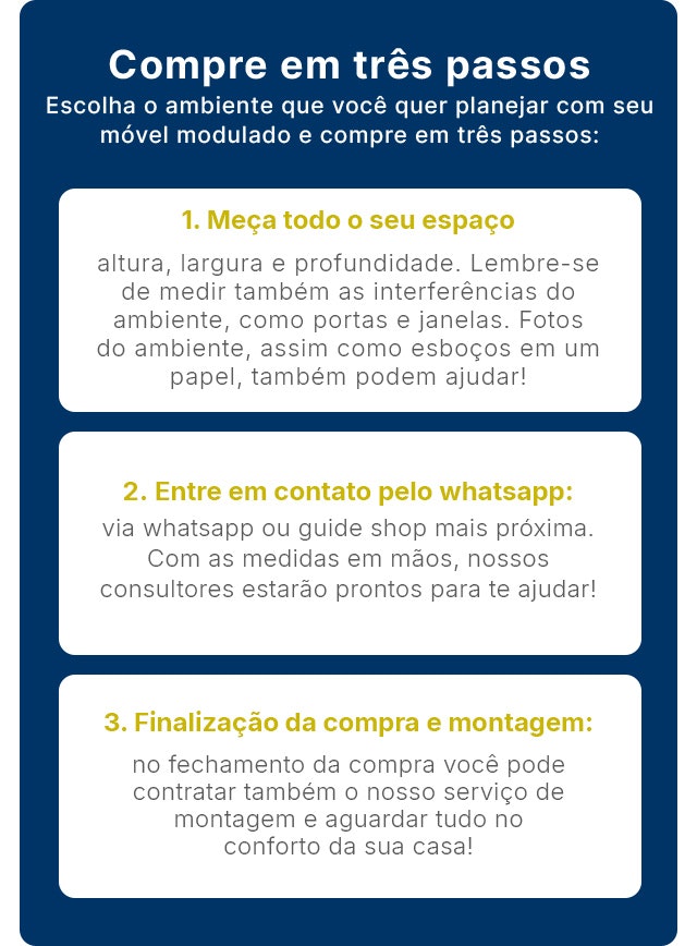 Móveis Modulados | MadeiraMadeira