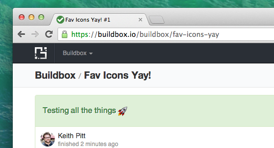 Track Build progress with Status Favicons in browser tabs | Buildkite