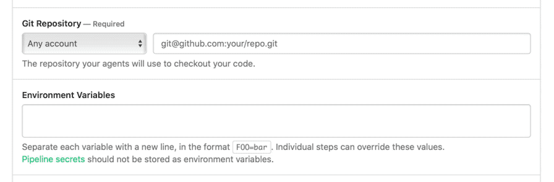 Expanded GitHub Repository to Buildkite Pipeline integration | Buildkite