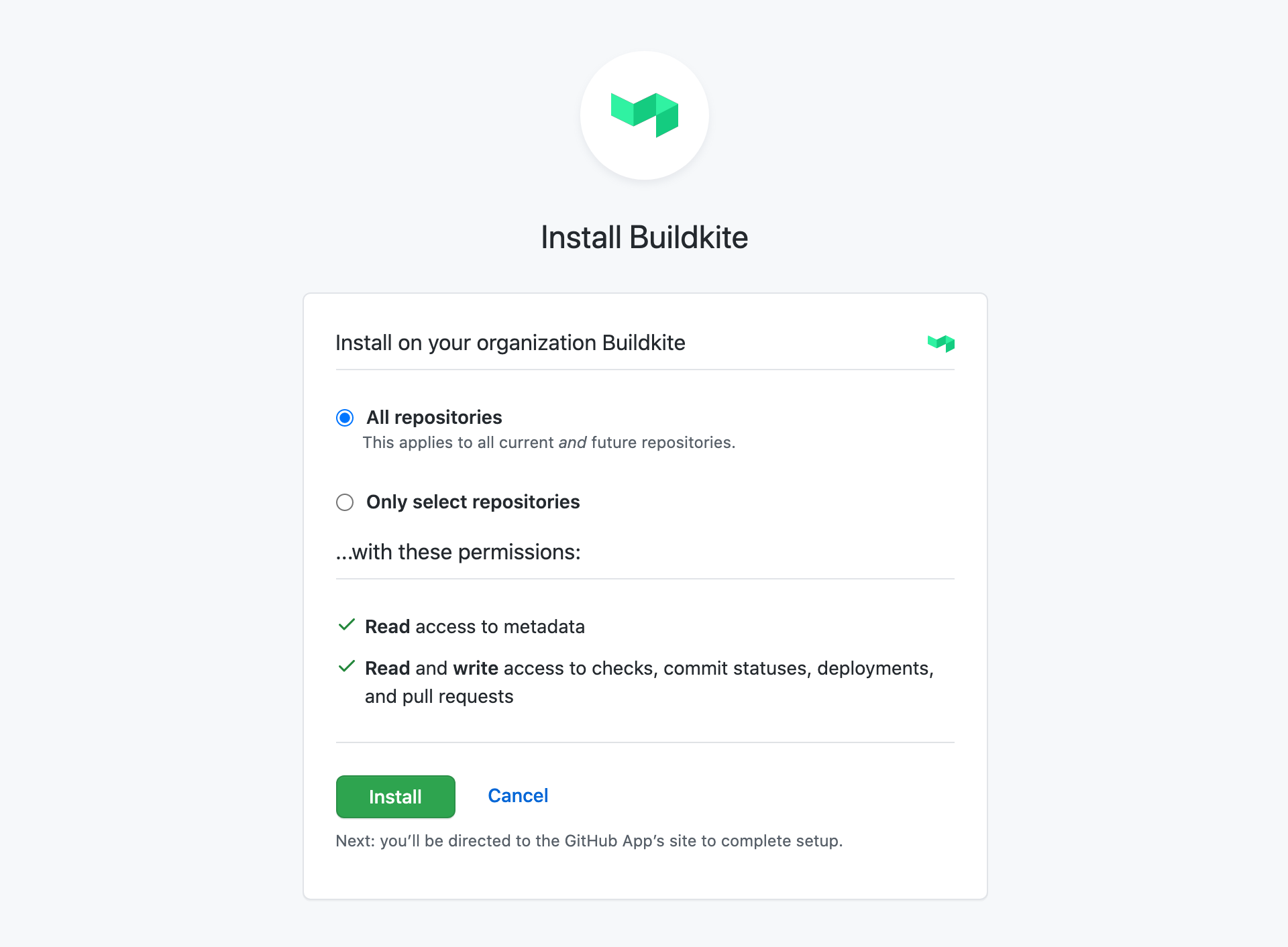 Expanded GitHub Repository to Buildkite Pipeline integration | Buildkite