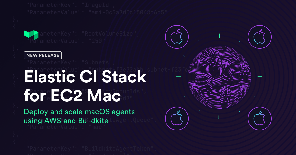 Scaling mobile pipelines with Elastic CI Stack for EC2 Mac | Buildkite