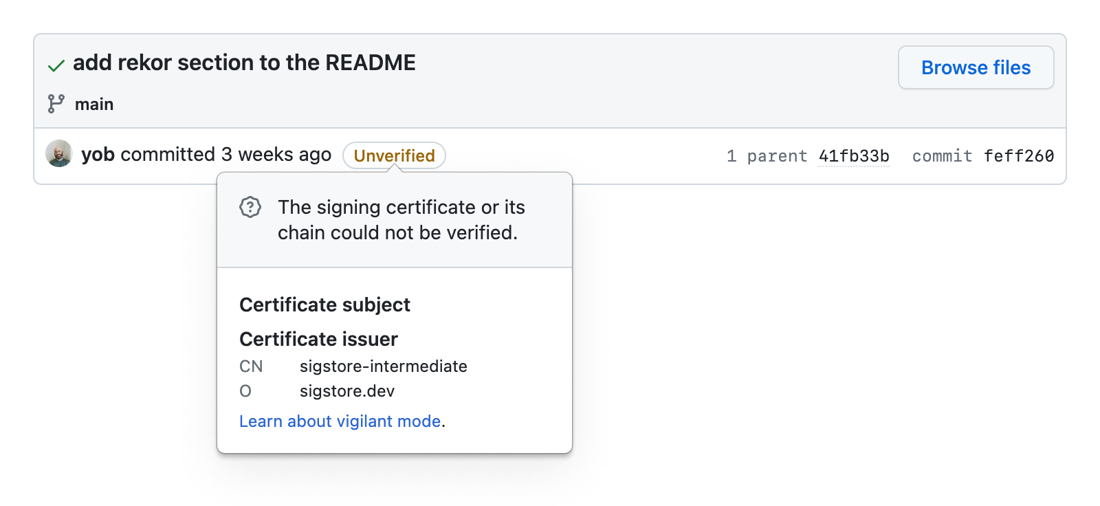 Signed Git Commits With Sigstore Gitsign And Oidc Buildkite 0785