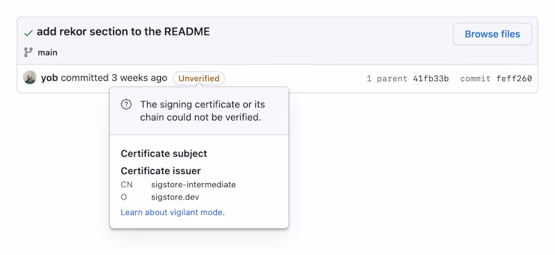 Signed Git Commits With Sigstore Gitsign And Oidc Buildkite