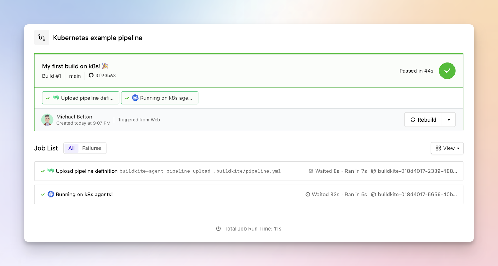 Run CI/CD on Kubernetes in any cloud | Buildkite