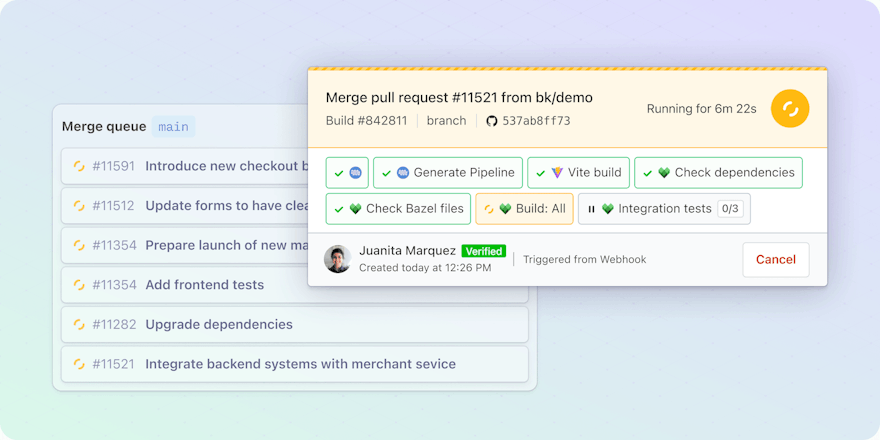 Using Githubs Pull Request Merge Queue In Your Pipelines Buildkite