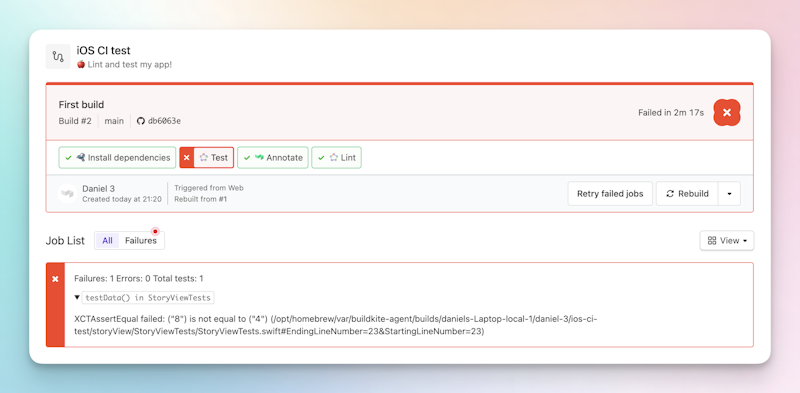 Getting started with iOS CI and fastlane | Buildkite
