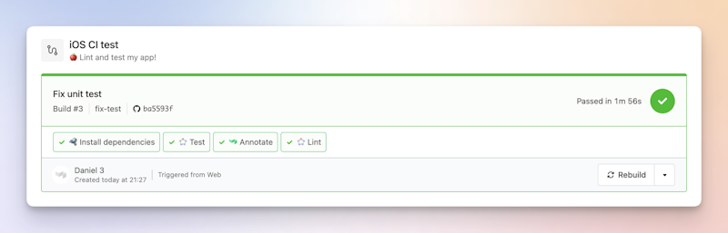 Getting started with iOS CI and fastlane | Buildkite