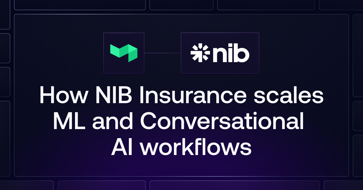 How NIB Insurance scales ML and conversational AI workflows | Webinar ...