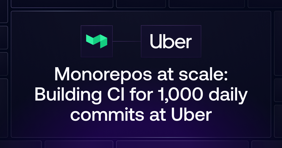 Monorepos at scale: Building CI for 1,000 daily commits | Webinar | Buildkite