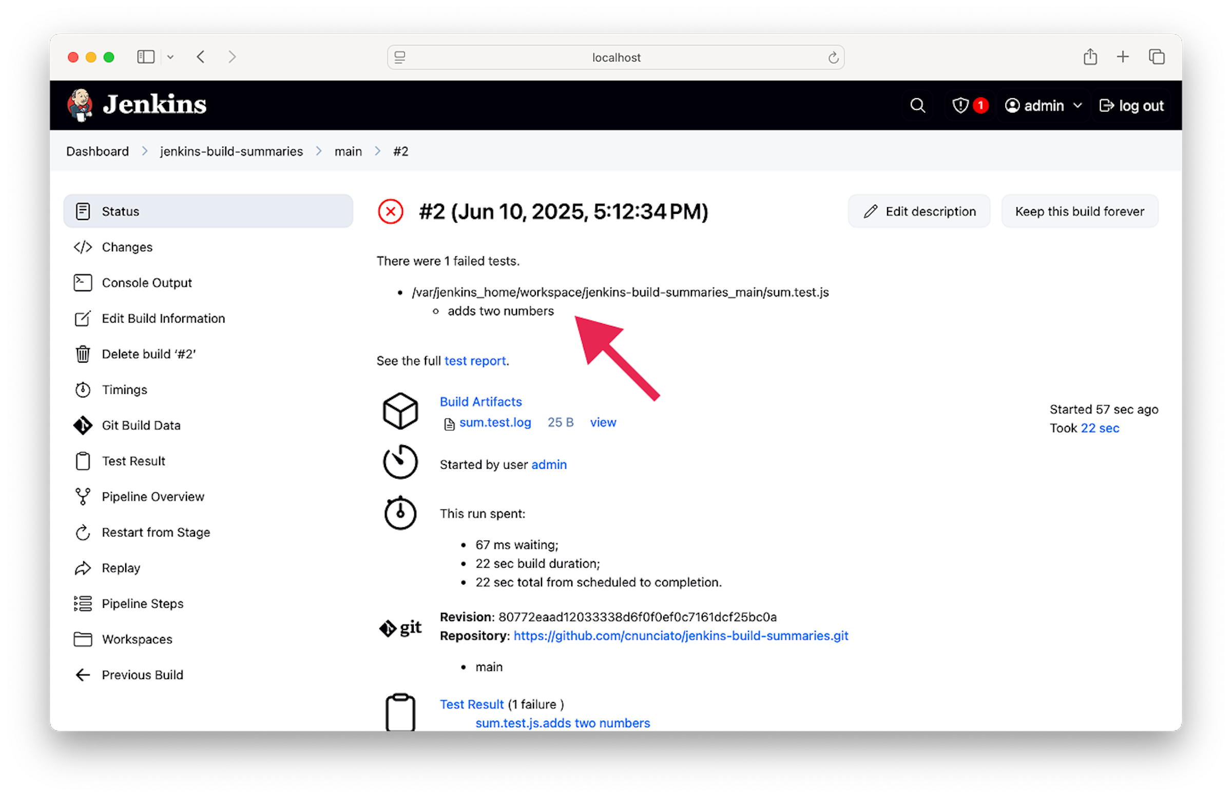 Custom HTML build descriptions in Jenkins | Buildkite
