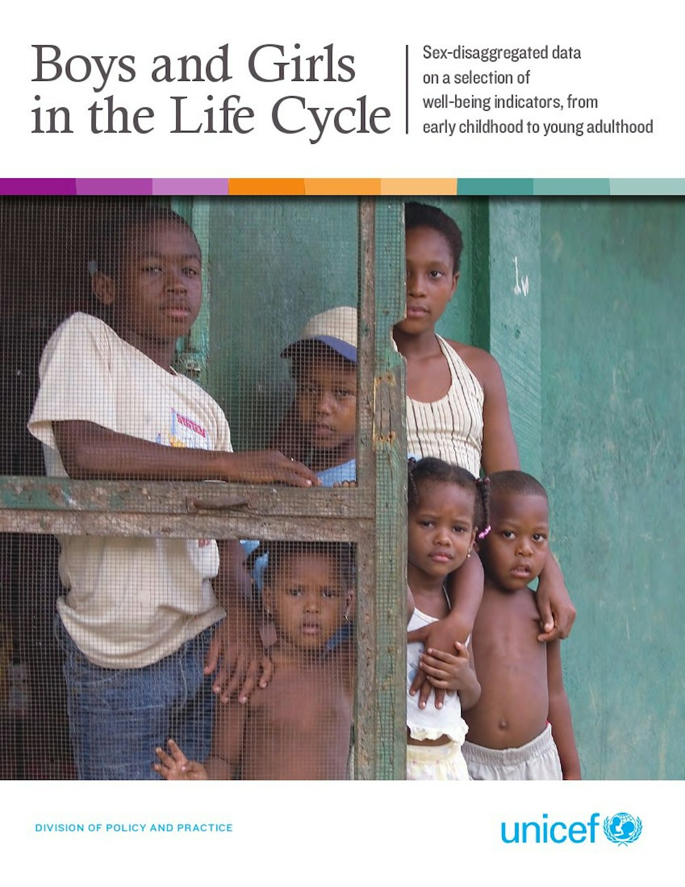 Boys and Girls in the Life Cycle | UNICEF Italia