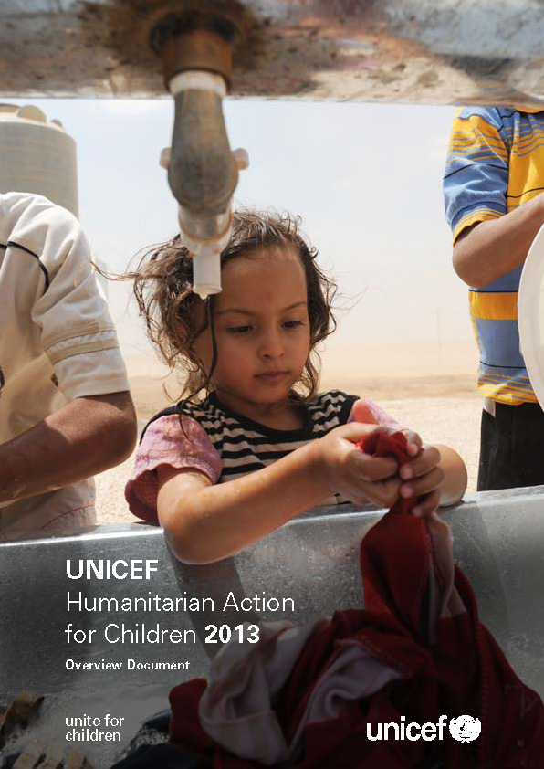Humanitarian Action for Children 2013 | UNICEF Italia