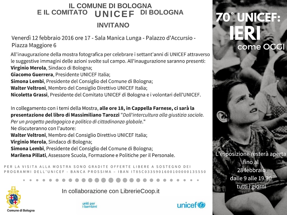 Un musical felliniano a Bologna | UNICEF Italia
