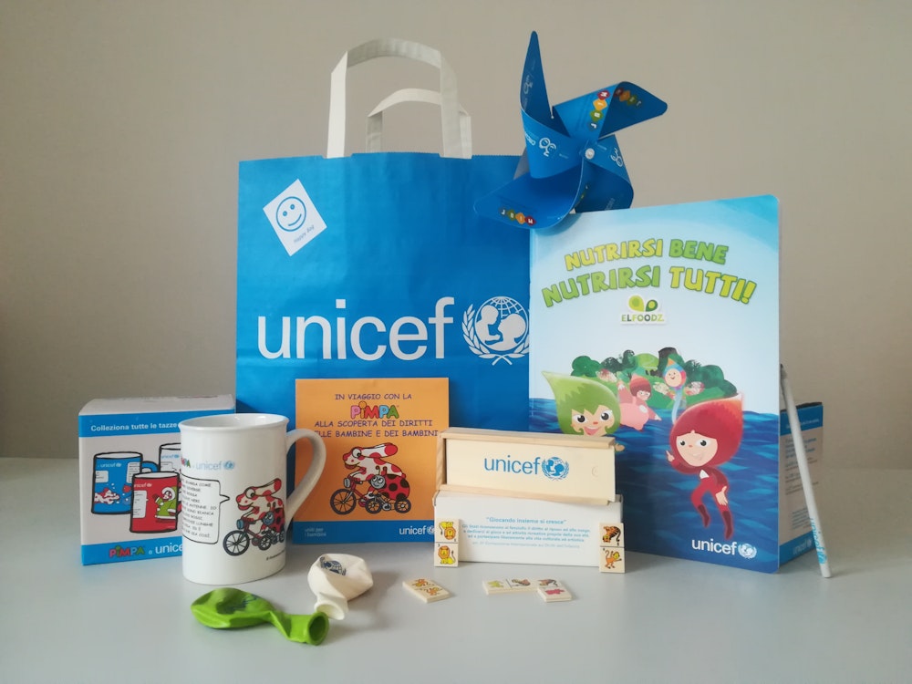 A Como diventano sospese anche le "Happy Bag" | UNICEF Italia