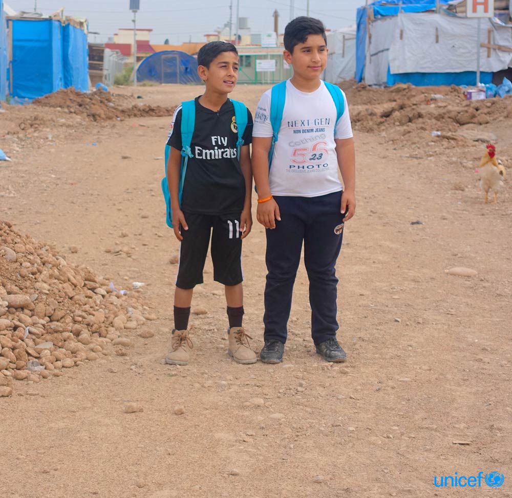 #EmergencyLessons: la video-storia di Alì e Gaith dall'Iraq | UNICEF Italia