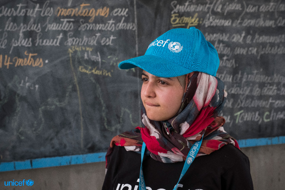 Muzoon, siriana di 19 anni, prima rifugiata Ambasciatrice dell'UNICEF ...