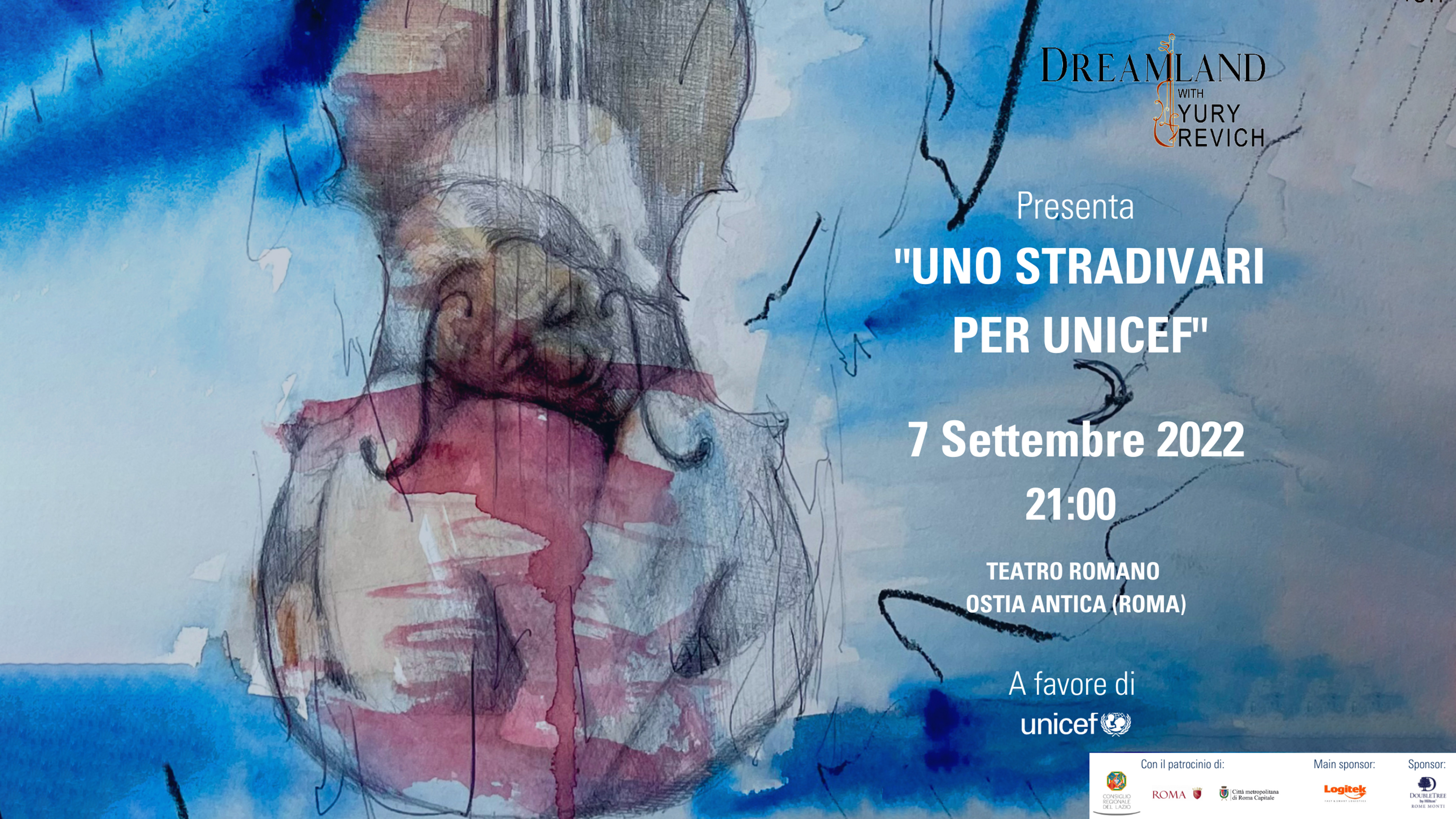 Uno Stradivari per UNICEF. Al Teatro Romano di Ostia Antica, un evento ...