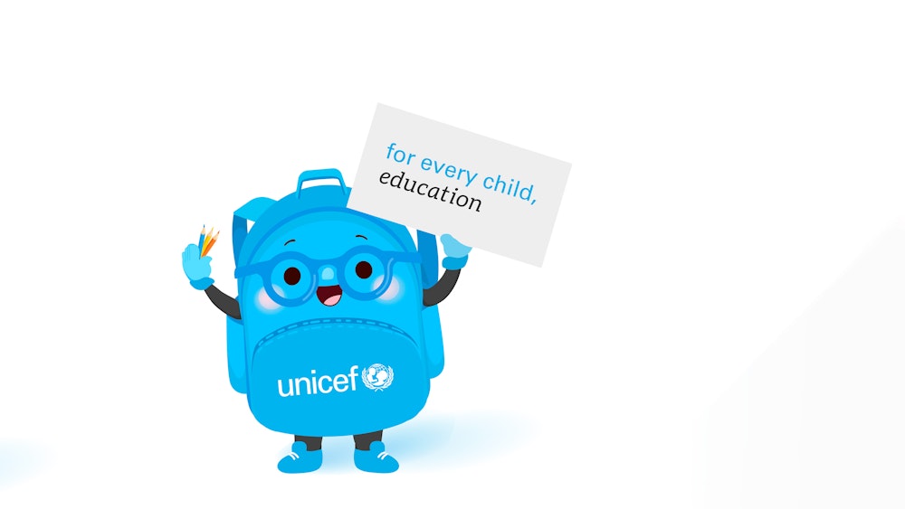 L'UNICEF presenta la mascotte per l'istruzione dei bambini e delle ...