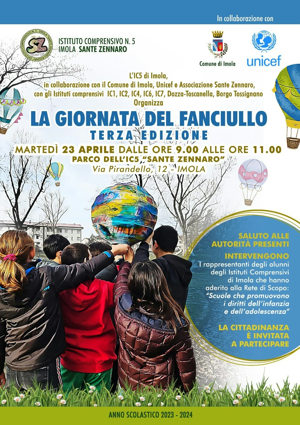 “La Giornata del Fanciullo” Terza edizione | UNICEF Italia