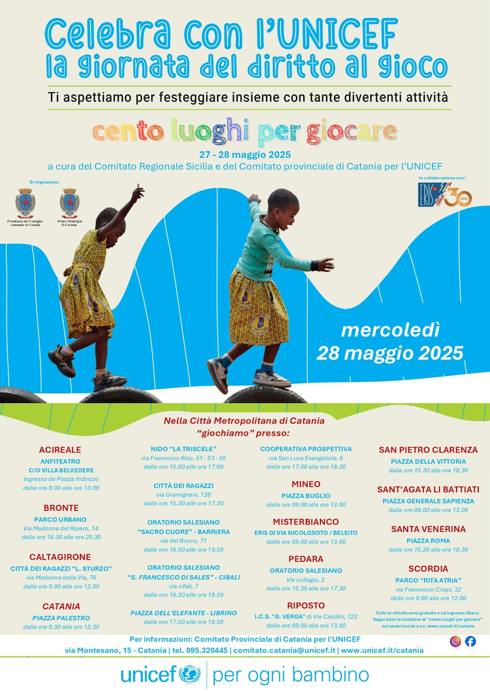 Giornata del Diritto al Gioco 2025. Oltre 2.000 bambini protagonisti ...