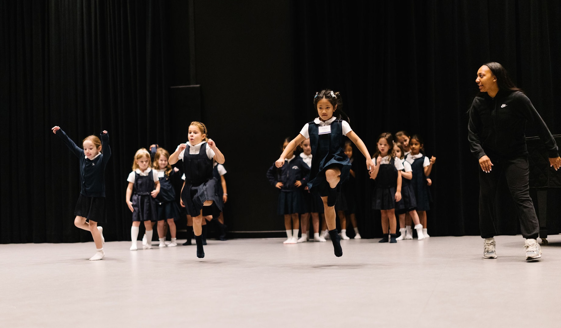 Shapes and Pathways in Kindergarten Dance