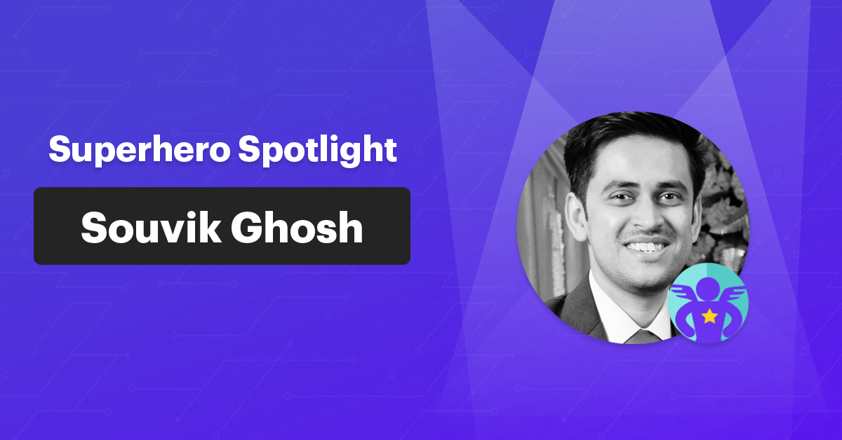 Rasa Community Superhero Spotlight: Souvik Ghosh | The Rasa Blog