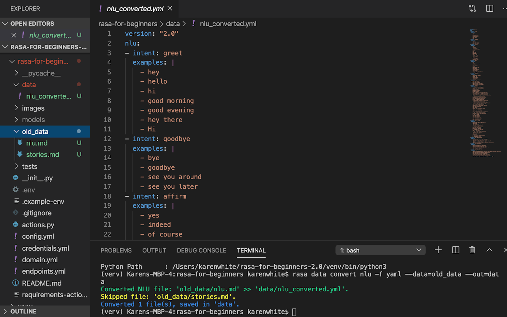 My Step By Step Process For Updating To Rasa Open Source 20 The Rasa Blog Rasa