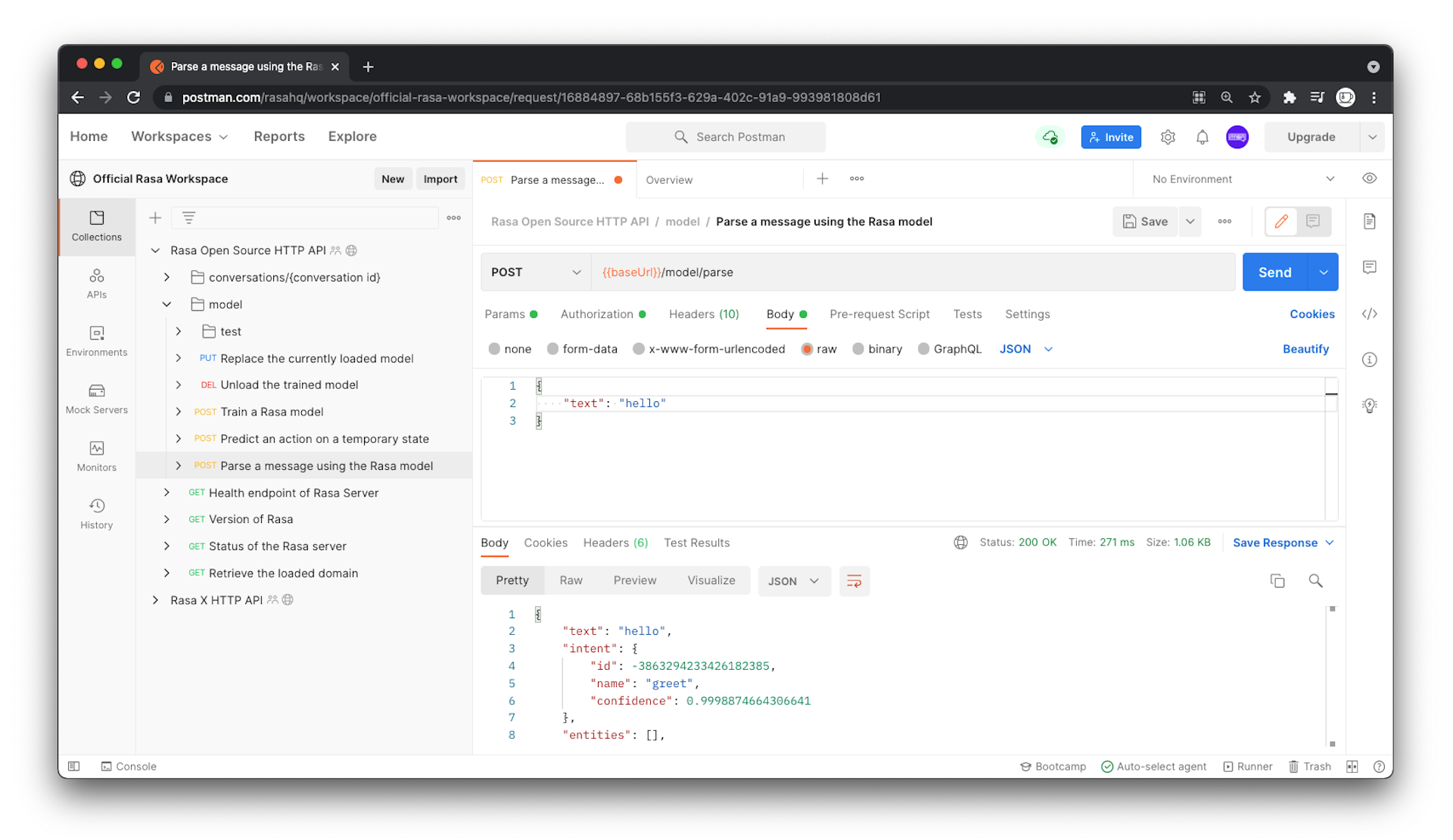 Explore Rasa Apis With Postman The Rasa Blog