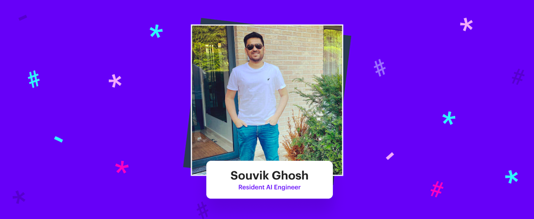 The Humans Behind the Bots: Souvik Ghosh | The Rasa Blog The Humans Behind the Bots: Souvik Ghosh | The Rasa Blog
