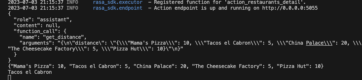 OpenAI function Calling in Rasa | The Rasa Blog | Rasa OpenAI function Calling in Rasa | The Rasa Blog | Rasa
